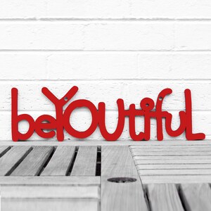 BeYOUtiful Carved Wood Bathroom Sign Beautiful Girl Baby | Etsy