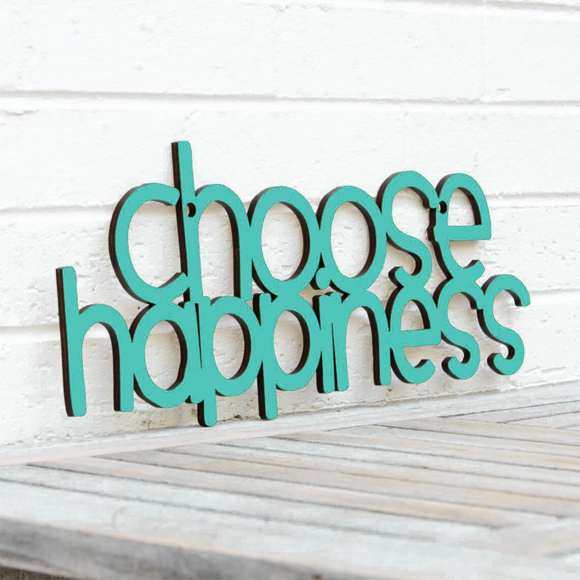 Choose Happiness Carved Wood Sign Classroom Decoration Be - Etsy