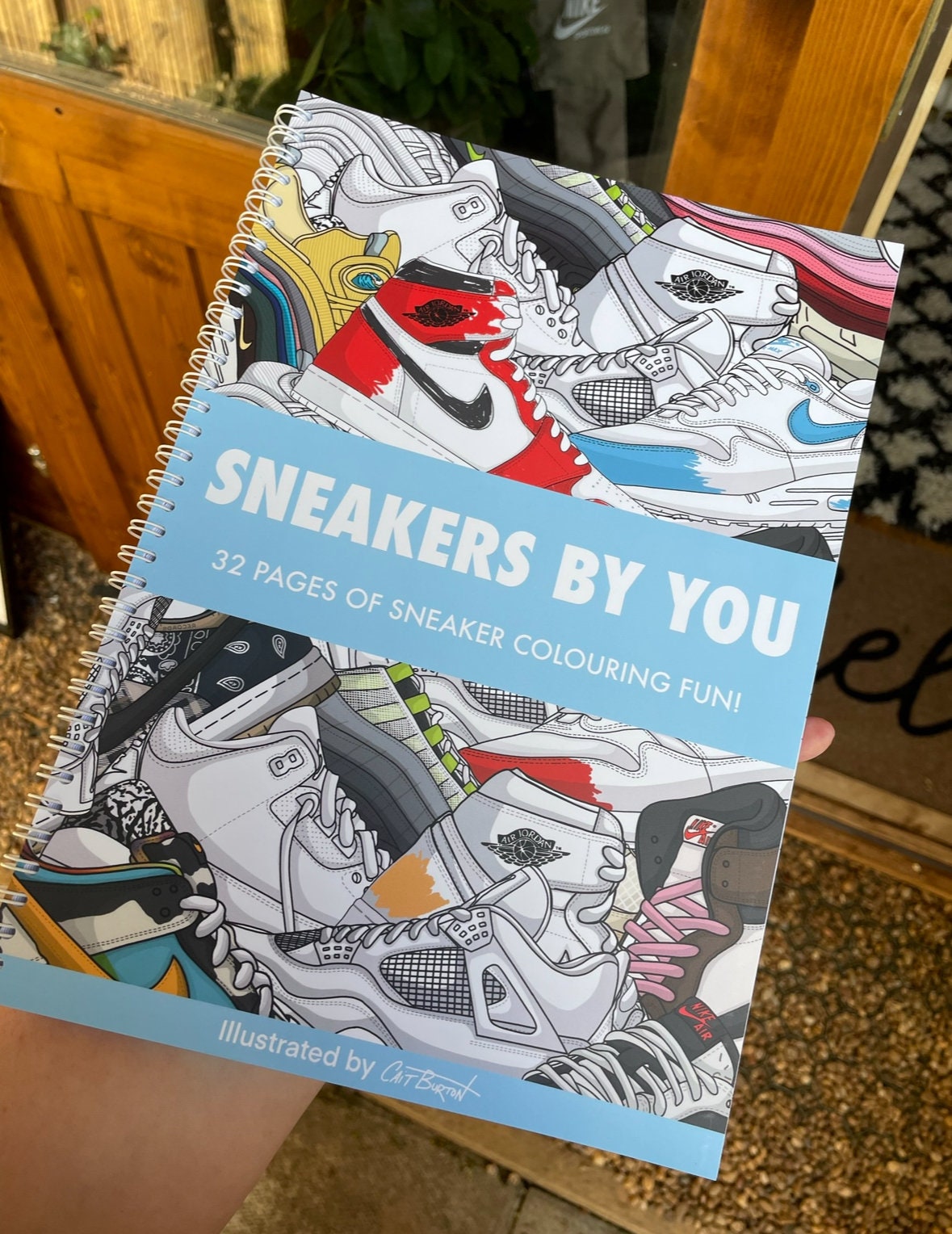 Sneaker Colouring Book Fun Detailed Colouring Book. Hype Sneaker - Etsy