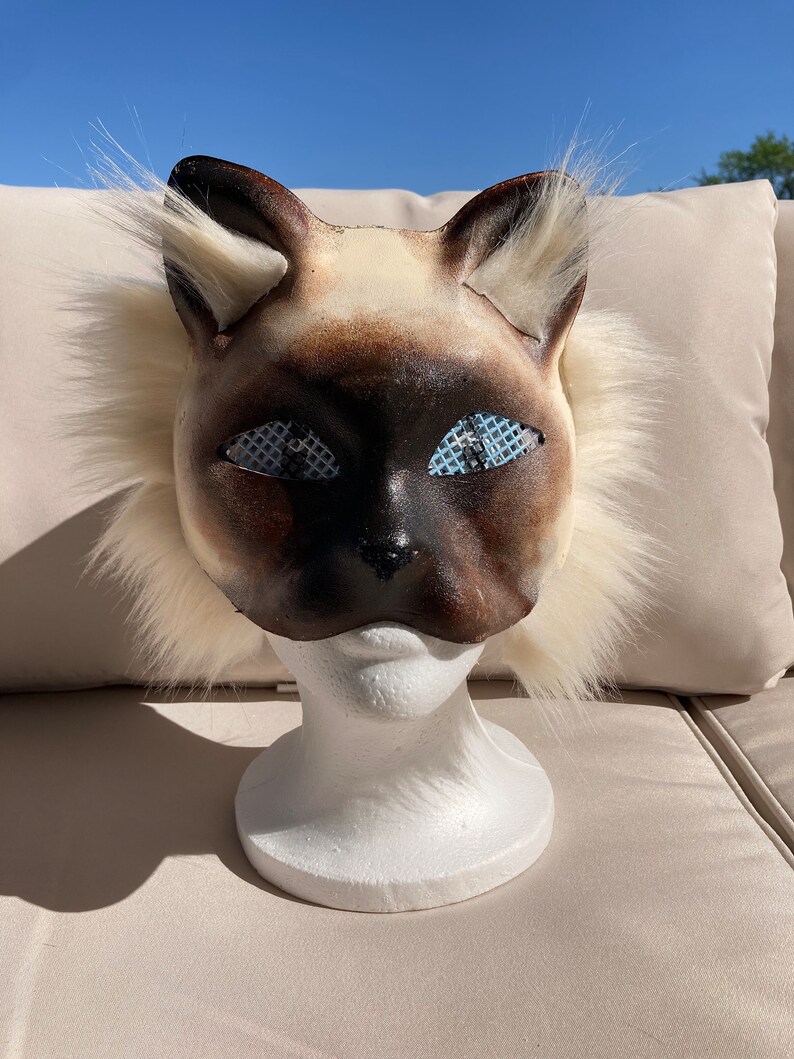 Therian Cat Mask Siamese - Etsy