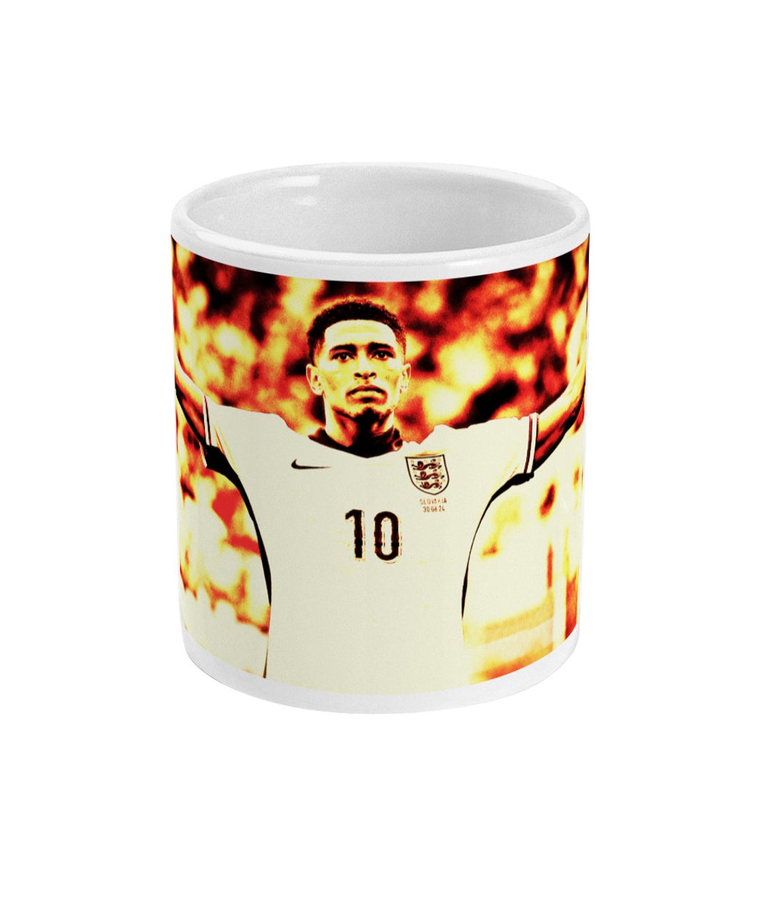 England Jude Bellingham Euro 2024 Mug Slovakia Goal Celebration Gift ...
