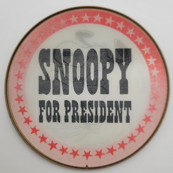 Snoopy for President - Etsy