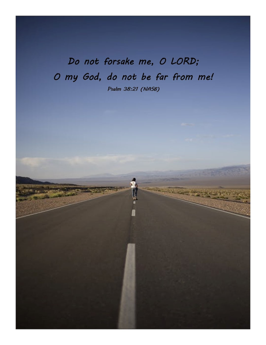 Psalm 38:21 - Etsy