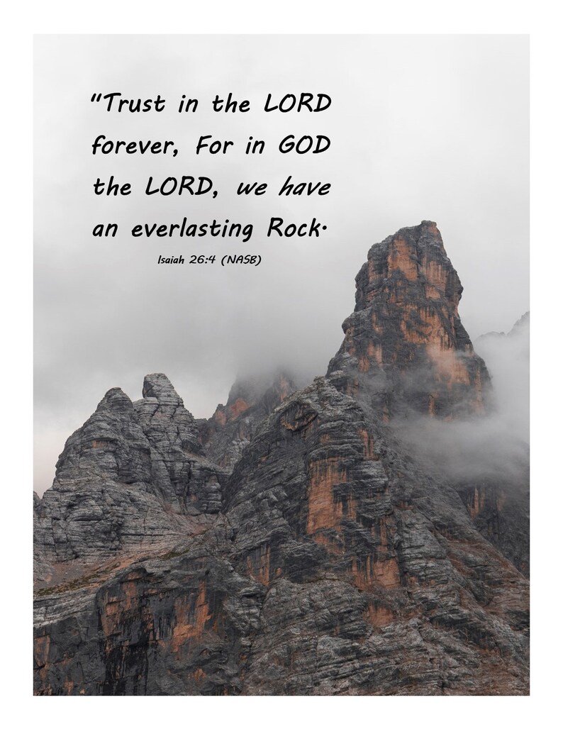 Isaiah 26:4 - Etsy