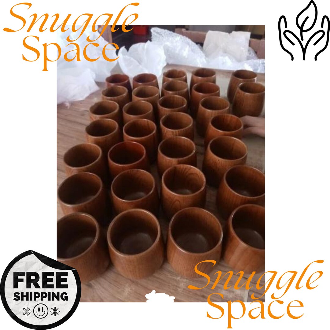 Handmade Wooden Craft Cups | Tea Cups, Milk Mugs, Coffee Mugs | Natural ...