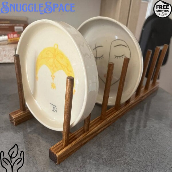 Wooden Dish Rack - Etsy