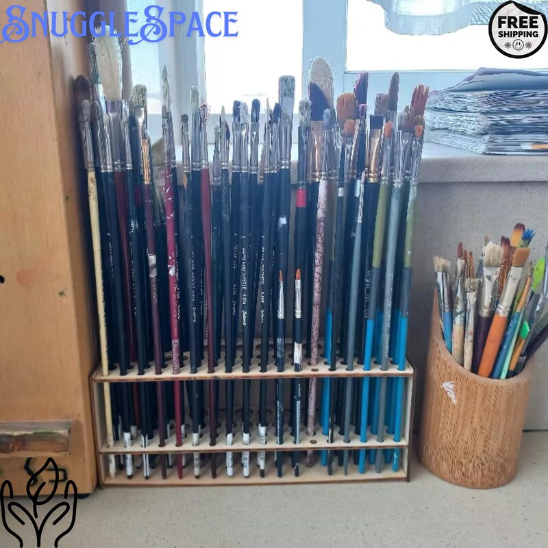 Paint Brush Storage - Etsy