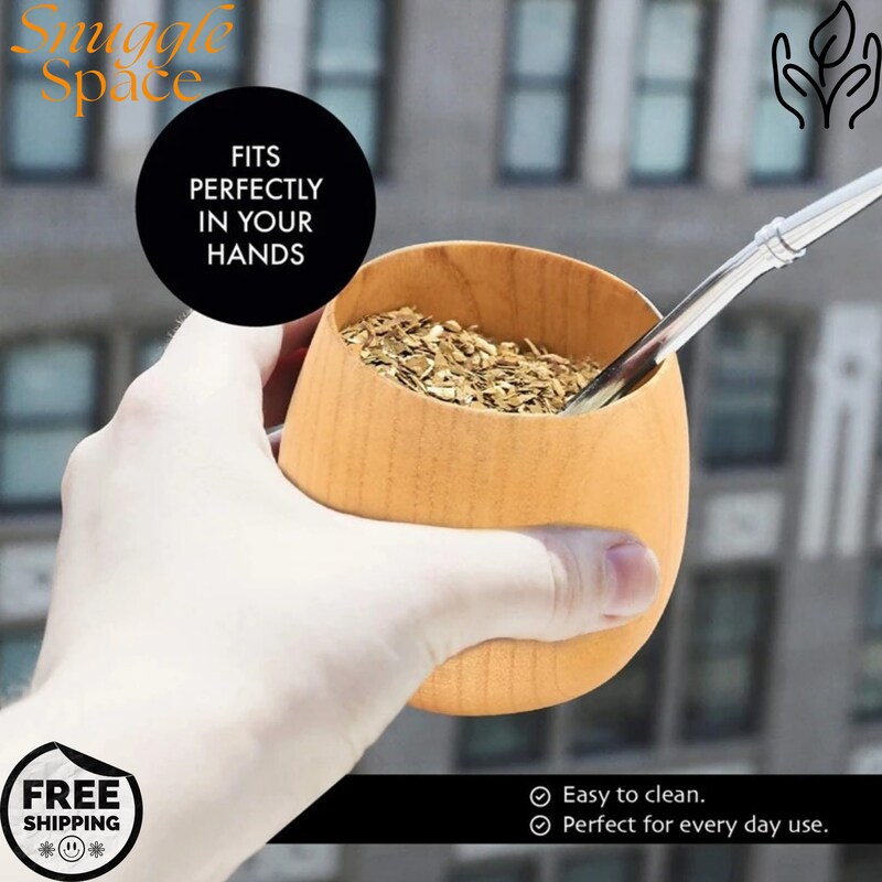 Wooden Mate Cup - Etsy