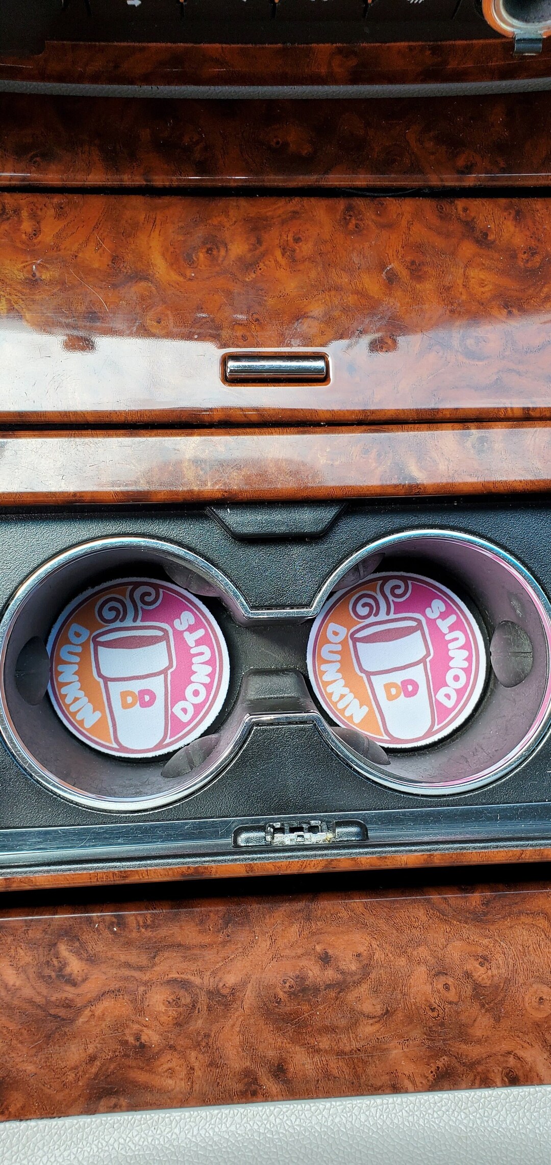 Dunkin Donuts,coaster Set,car Accessories,car Decor, Car Coasters ...