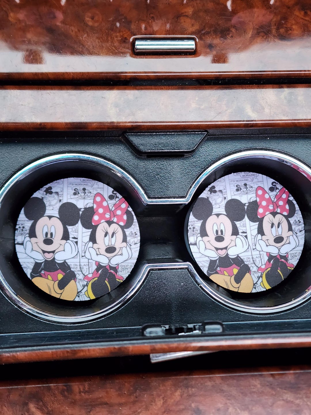 Mickey,minnie Mouse,minnie Decor,mickey Coasters,coaster Sets,car Decor ...