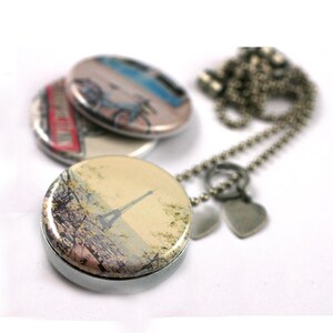 PARIS France Locket Necklace Paris Photography Jewelry Travel Necklace ...