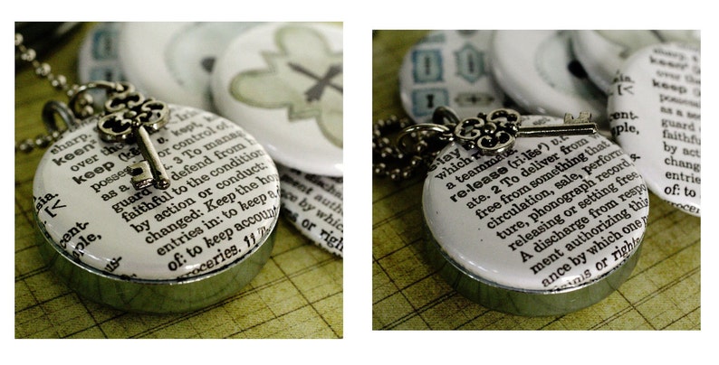 Lock and Key Necklace Lock and Key Locket 5 Magnetic - Etsy