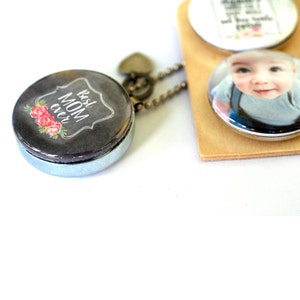 Custom Locket for Mom, Personalized Mother Jewelry, Mom Necklace, Mom ...