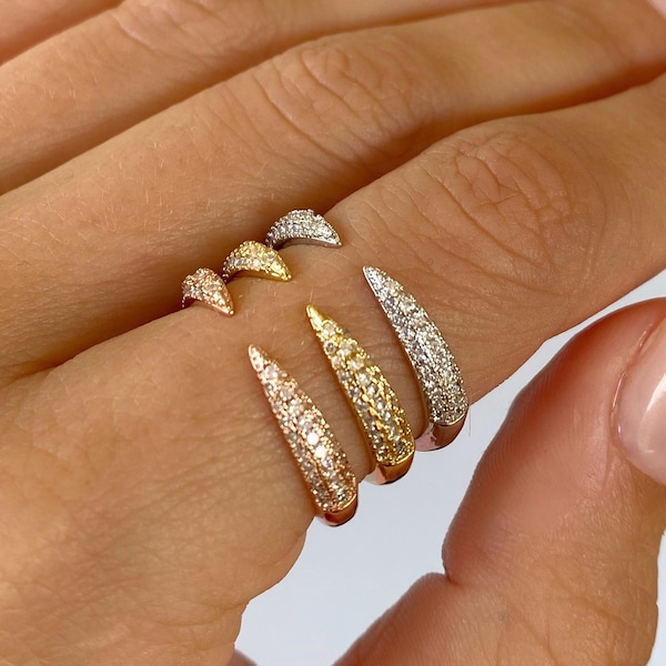Claw Ring - Etsy