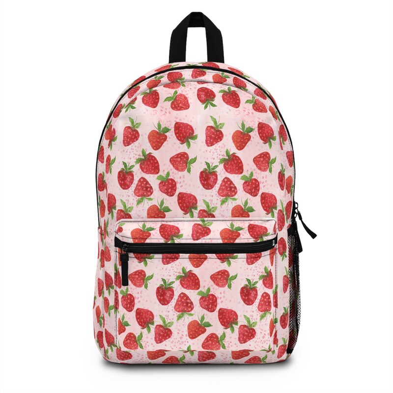 Backpack Strawberry - Etsy