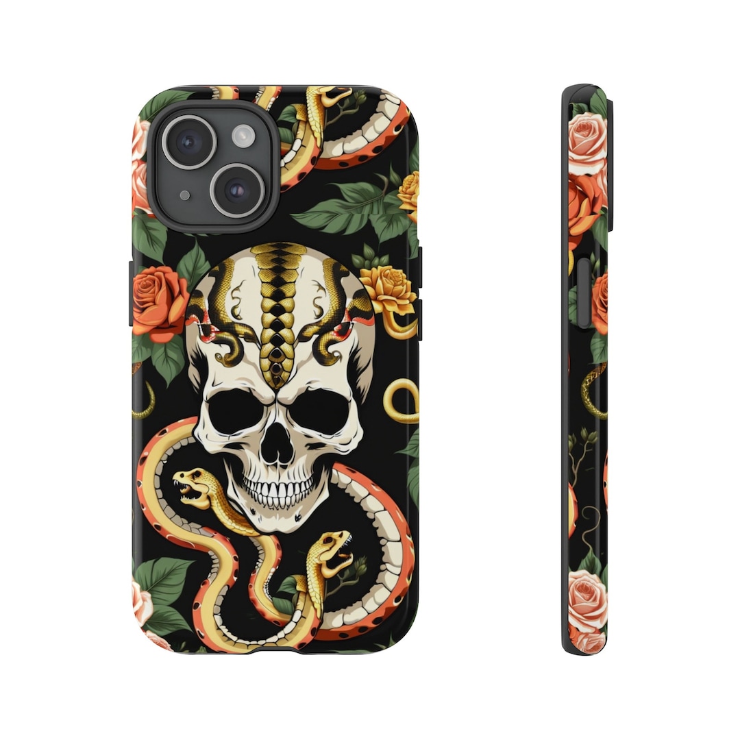Skulls and Snakes Tough Cases - Etsy
