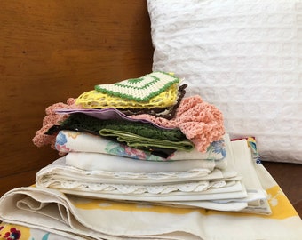 Vintage bed linens | Etsy