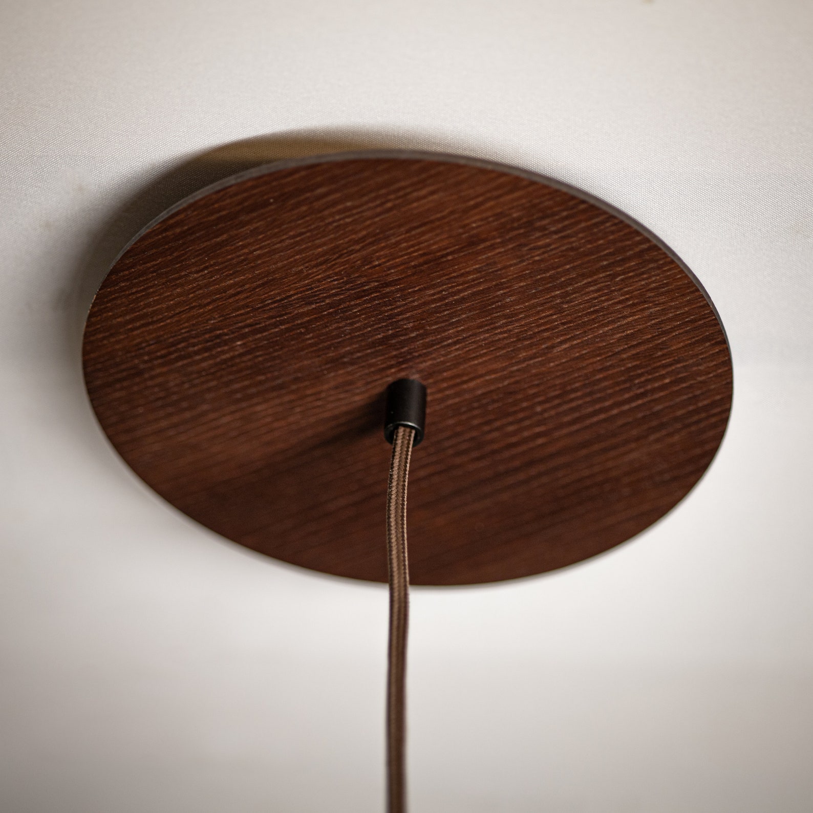 Modern Small Mid Century Luminaire, Natural Oak Wood Lamp, Minimalistic ...