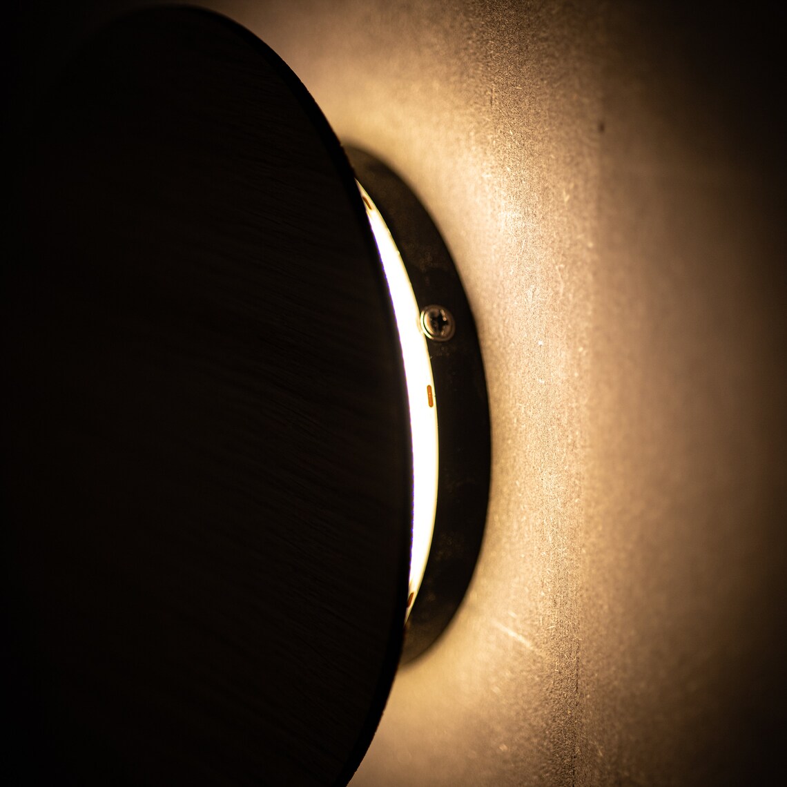 Big Modern Relaxing Bed Wall Lamp, LED Luminaire, Minimalistic Stylish ...