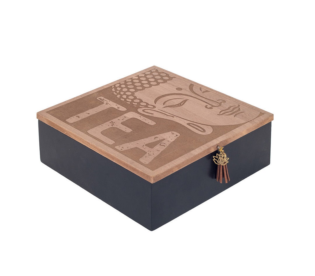 Jasmine Tea Box With 4 Divisions DECOR PETIT - Etsy