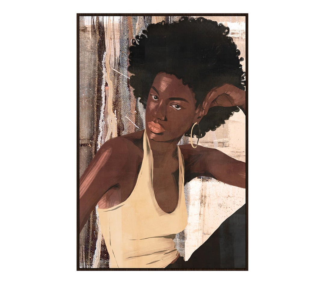 Beyonce Afro-american Woman Painting DECOR PETIT - Etsy