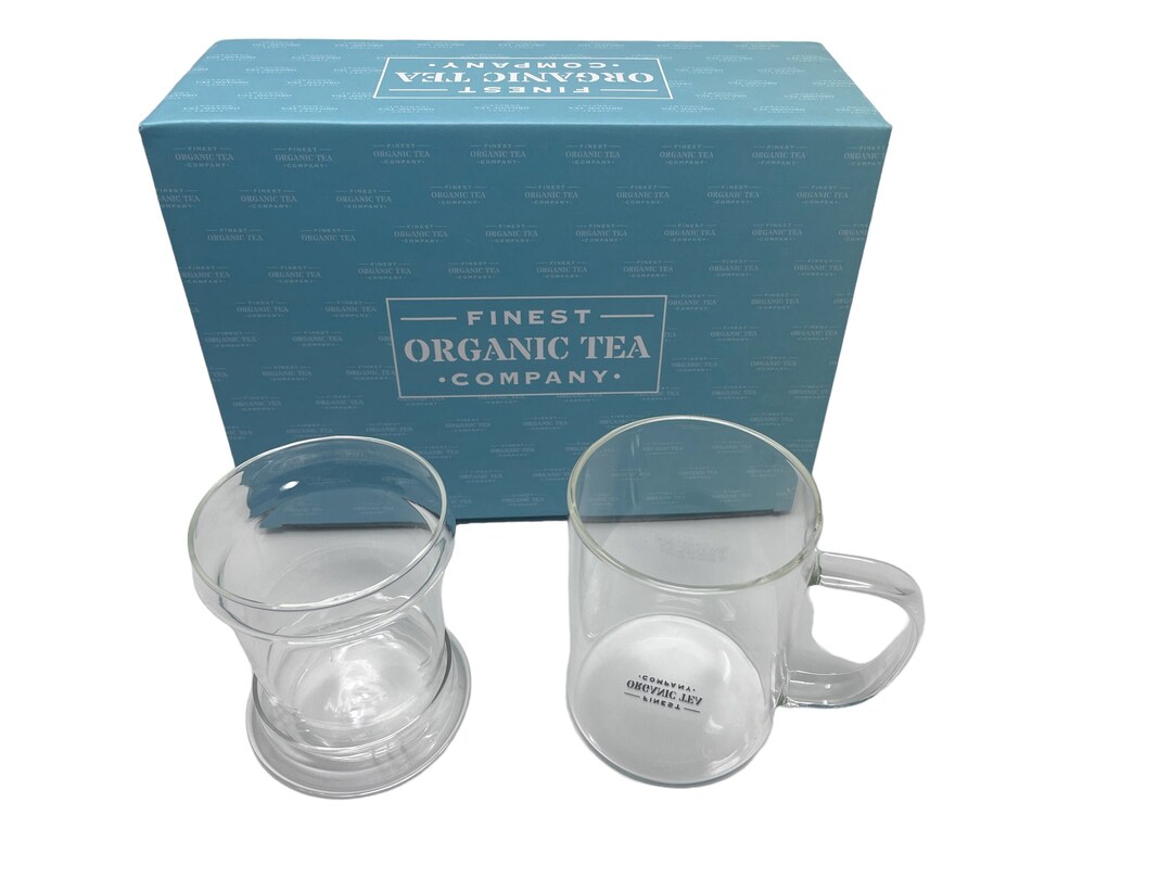 Glass Infuser Mug Set: Enjoy Loose Leaf Tea Easily and Elegantly - Etsy