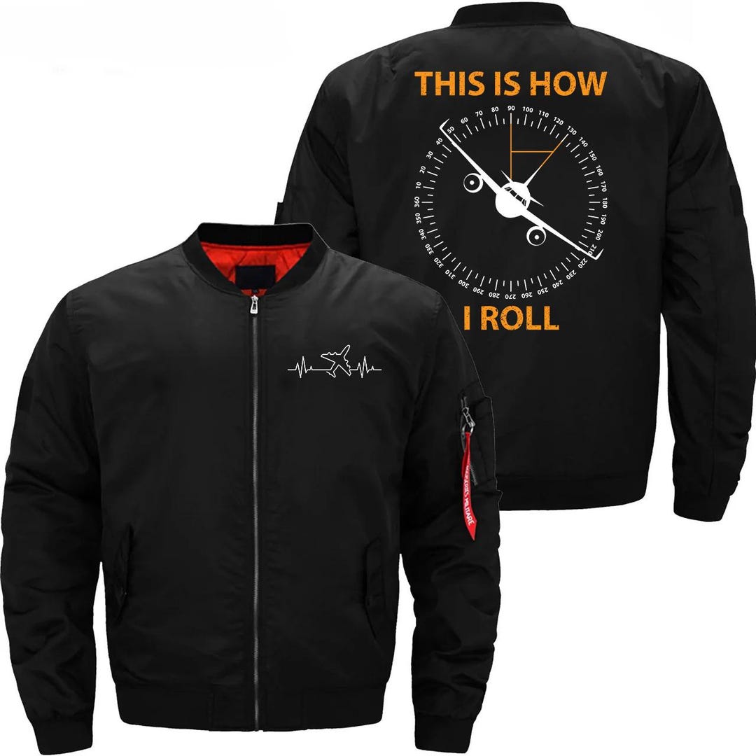 This is How We Roll Aviator Jacket Bold & Timeless Style - Etsy
