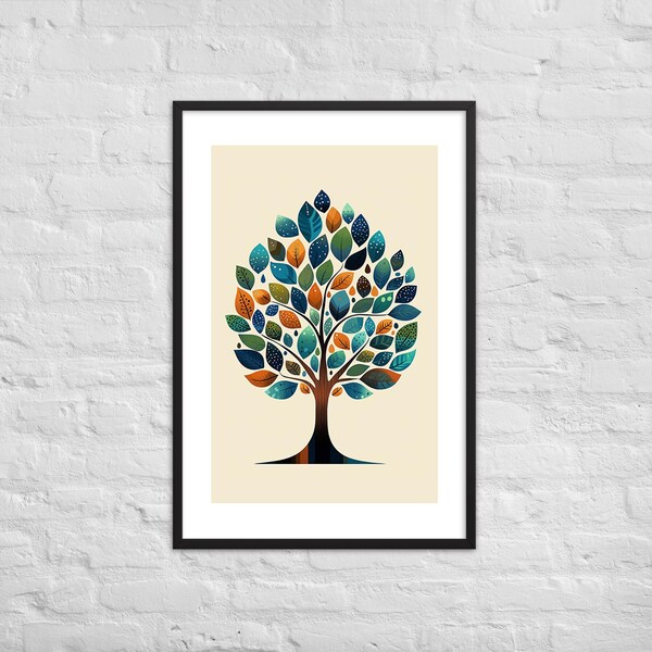 Geometric Tree - Etsy