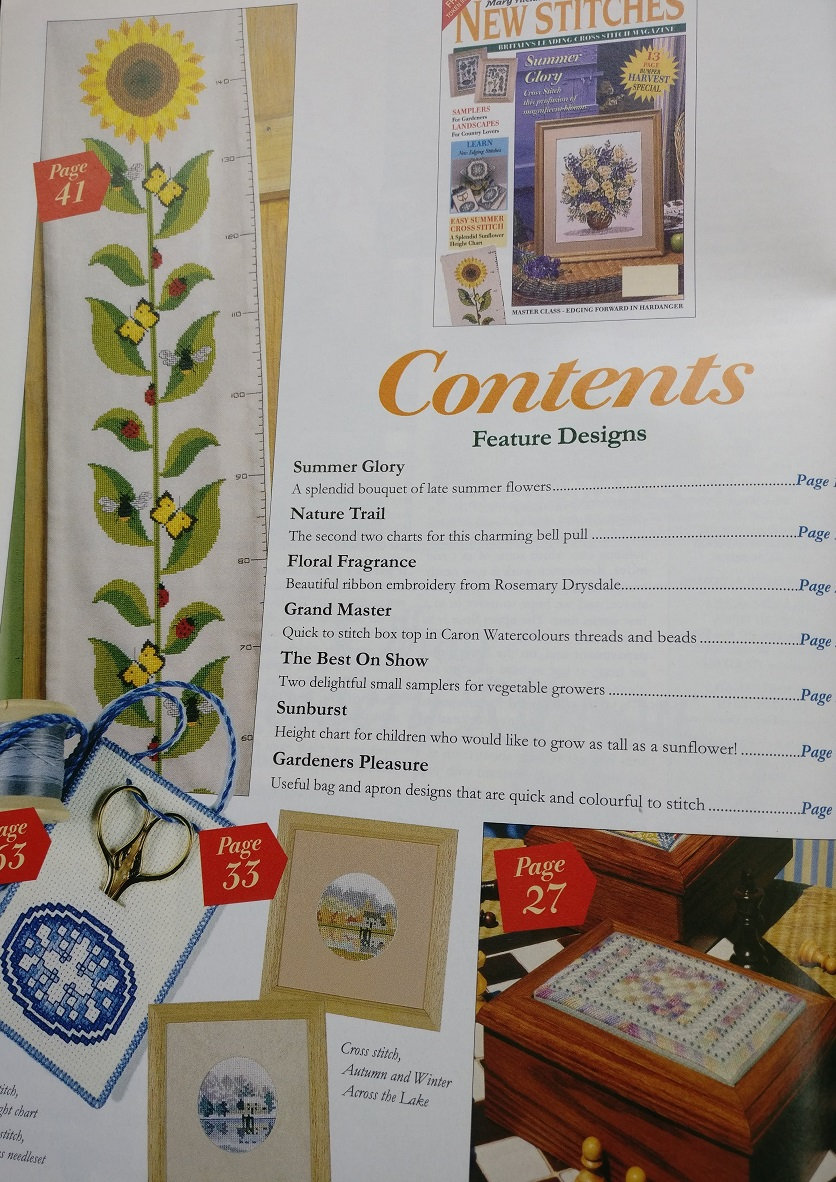 Mary Hickmotts New Stitches Magazine No 29 - Etsy