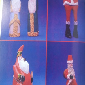 41 Santa Patterns for Wood Carvers Book by Al Streetman - Etsy