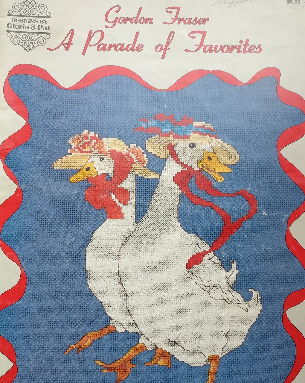 A Gordon Fraser A Parade of Favorites Cross Stitch Pattern Book - Etsy