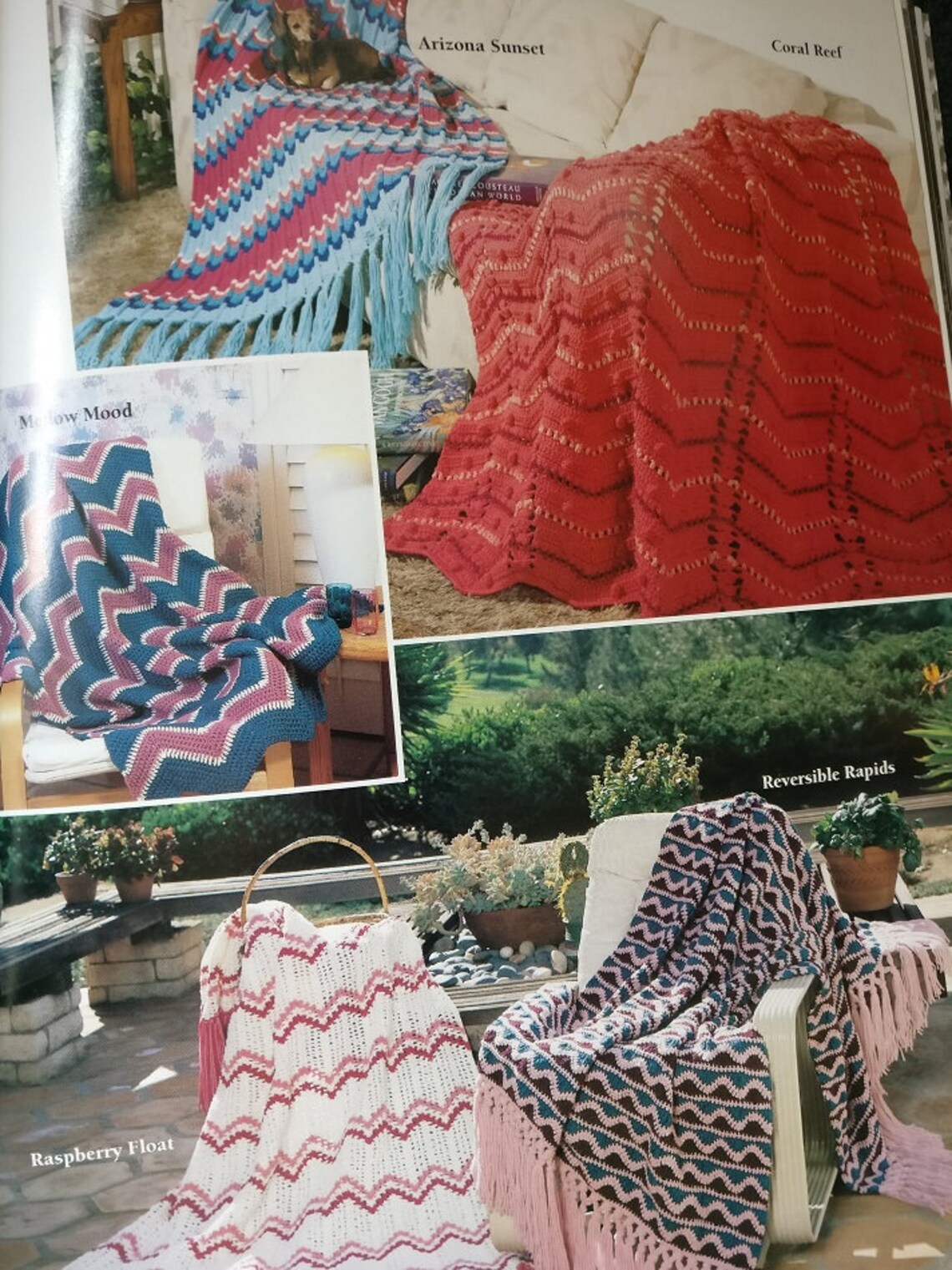 The Ultimate Ripple Afghan Knit Crochet Book ASON - Etsy
