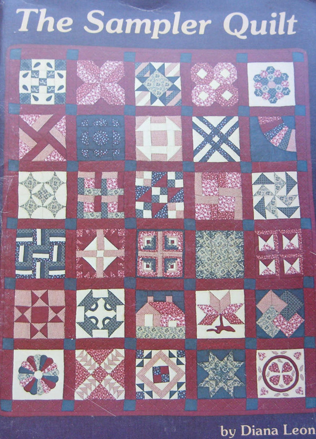 The Sampler Quilt Pattern Book by Diana Leone - Etsy