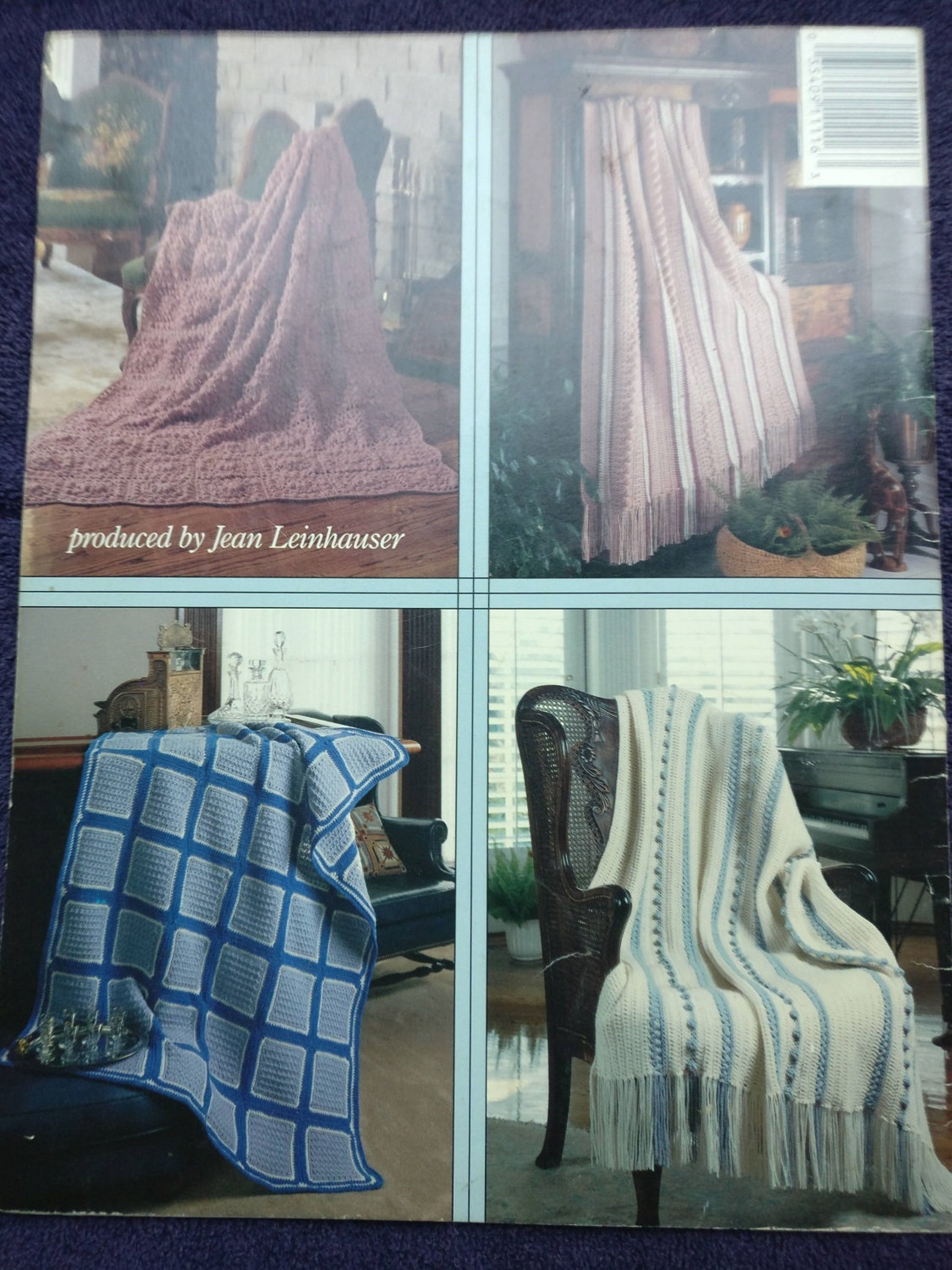 Afghans Beautiful Crochet Book ASON - Etsy