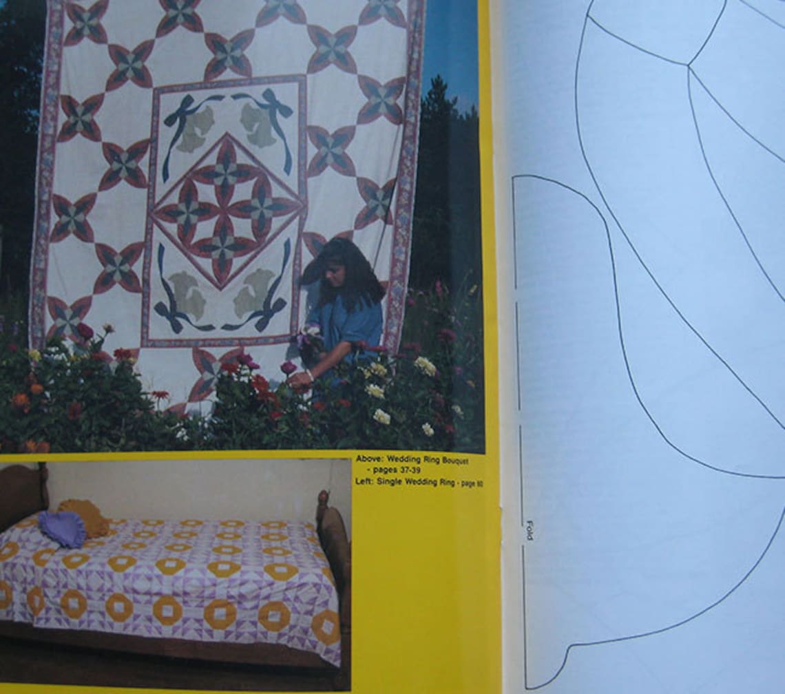 Double Wedding Ring Design Variations Quilt Pattern Book by | Etsy