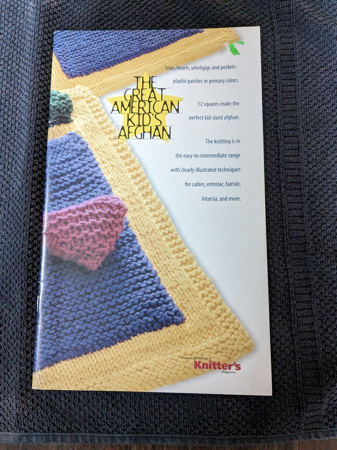 The Great American Kids Afghan Knitting Squares Pattern Book - Etsy