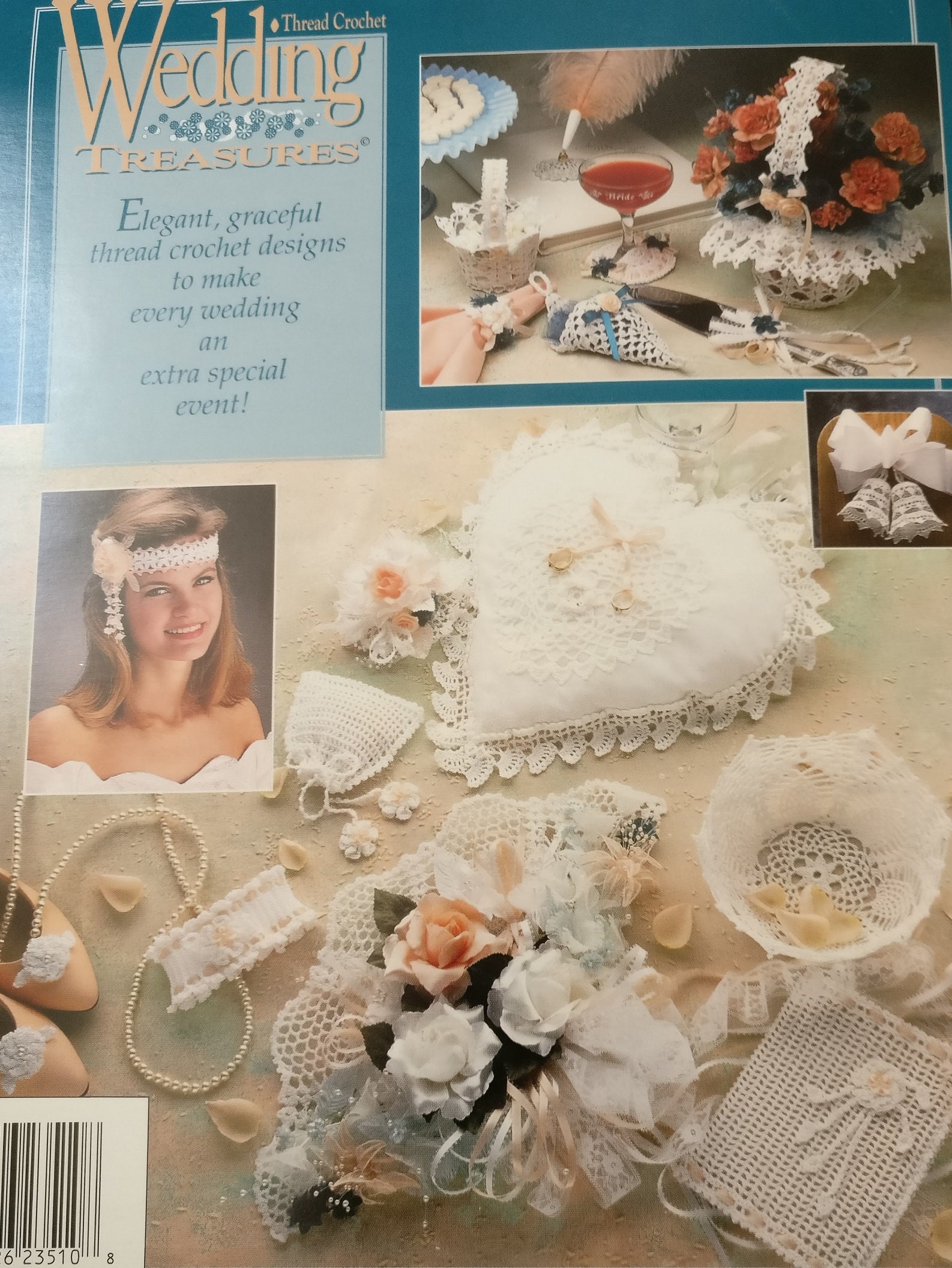 Wedding Treasures Thread Crochet Pattern Book by Annies Attic - Etsy