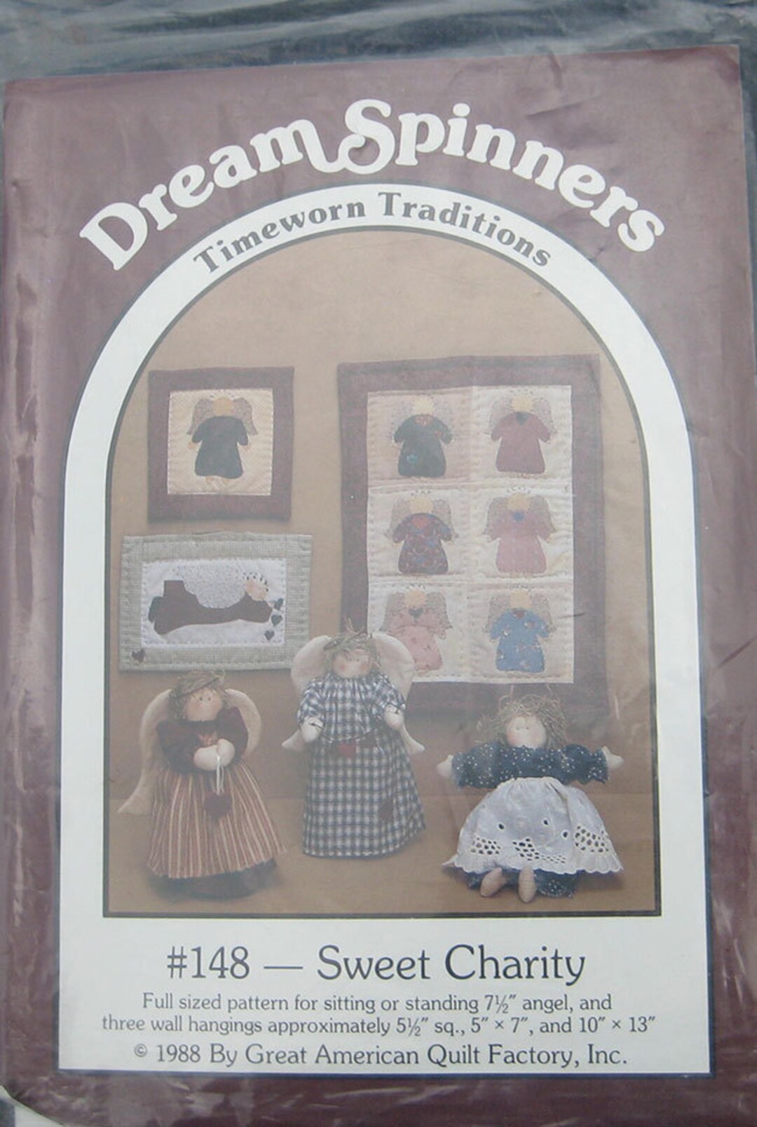 Dream Spinners Sweet Charity Angel Pattern - Etsy