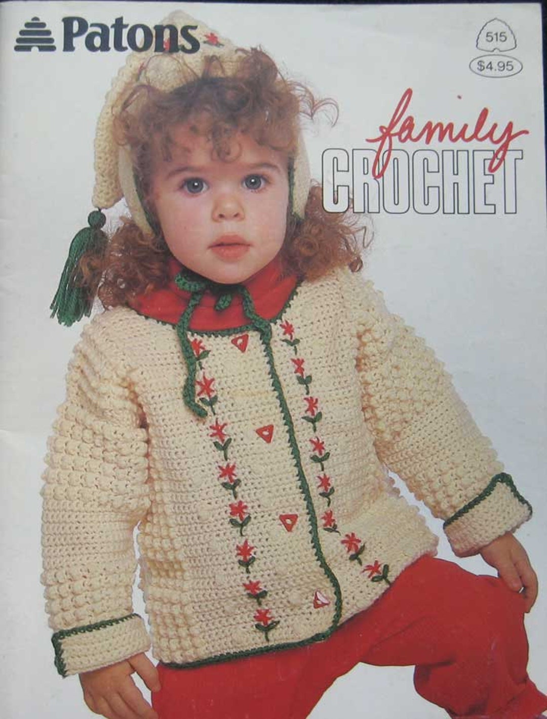 Patons Family Crochet Pattern Book 515 - Etsy