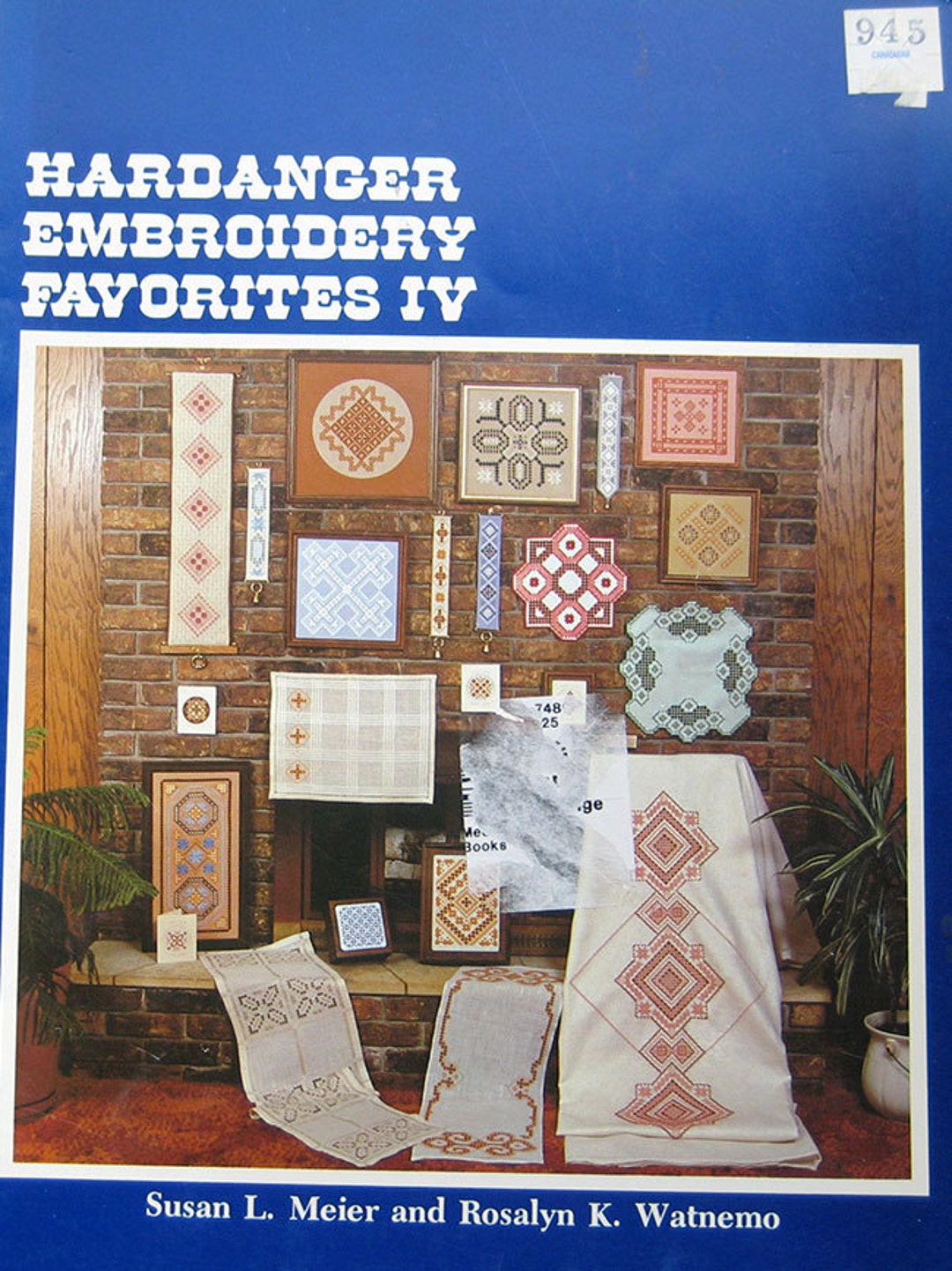 Hardanger Embroidery Favorites 4 Pattern Book - Etsy
