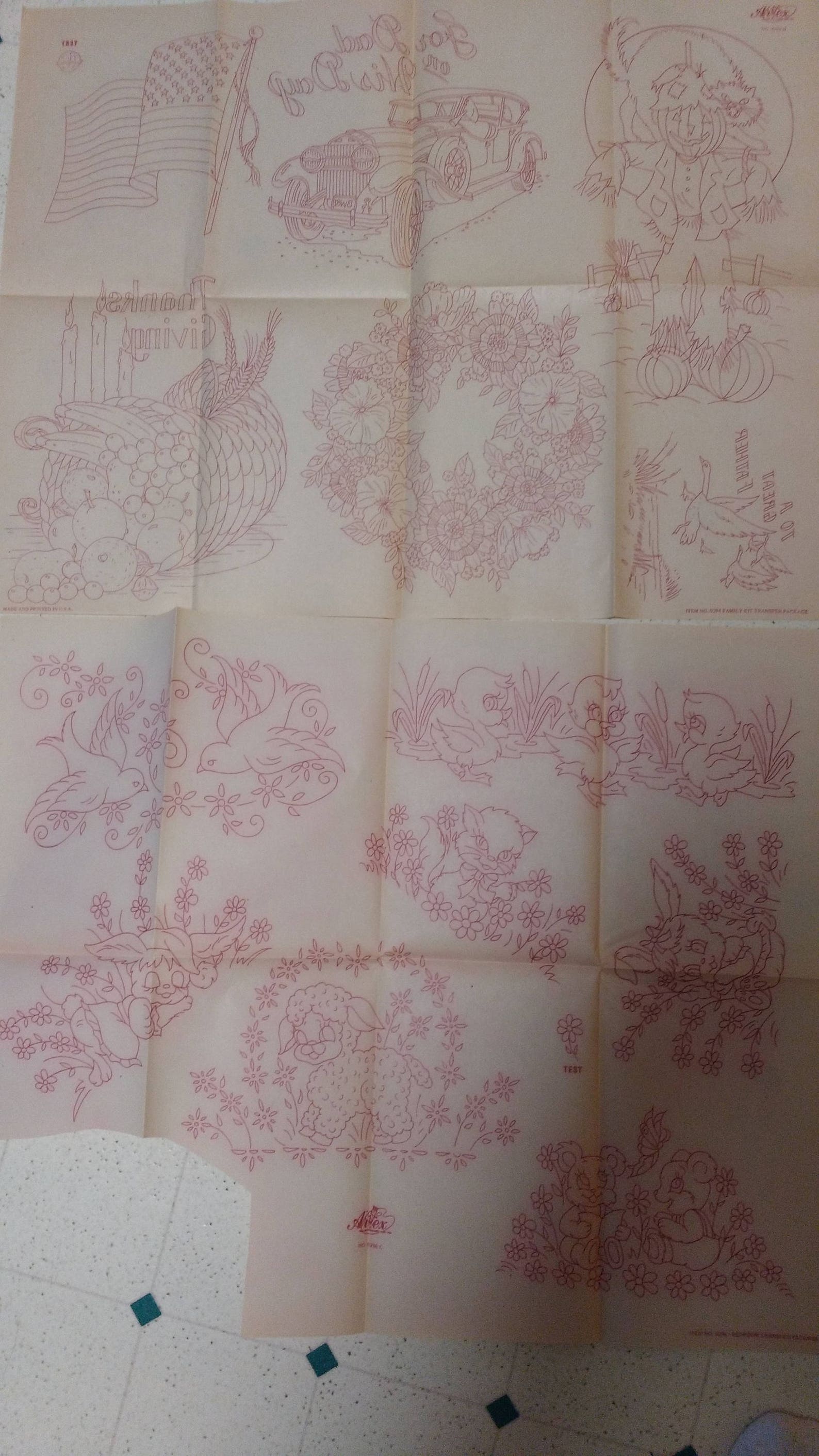 Vintage Artex Iron on Adventure Transfers Pattern - Etsy