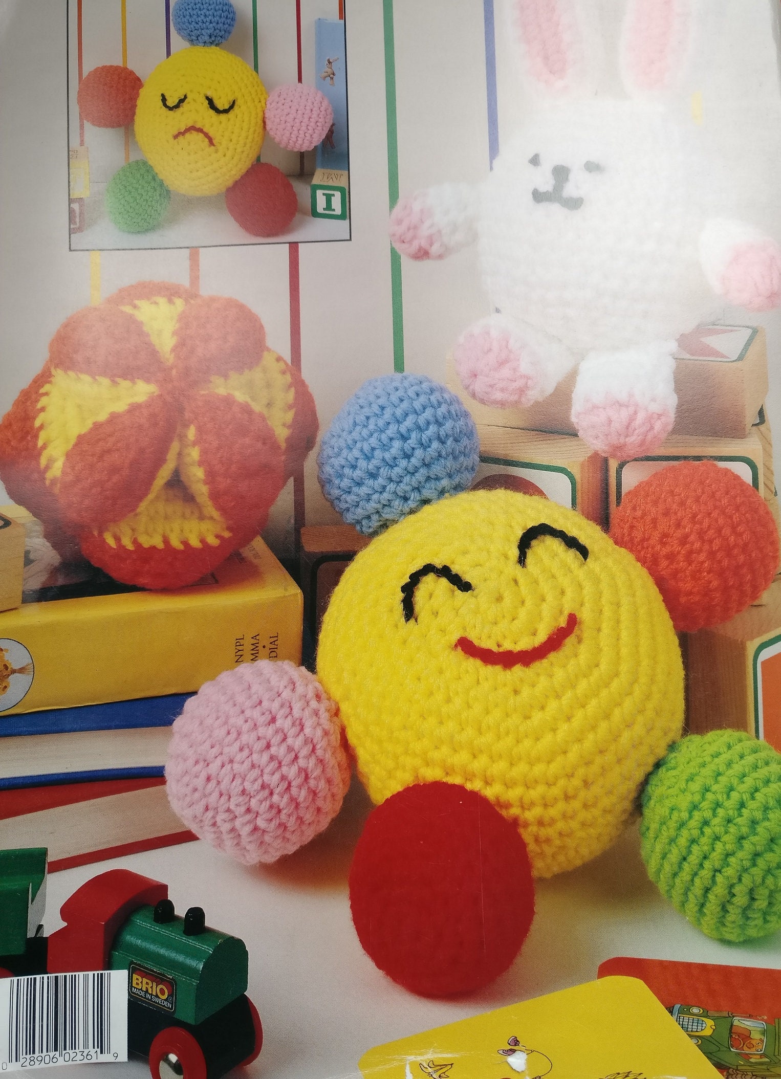 Roly Poly Toys to Crochet Pattern Book by Leisure Arts - Etsy