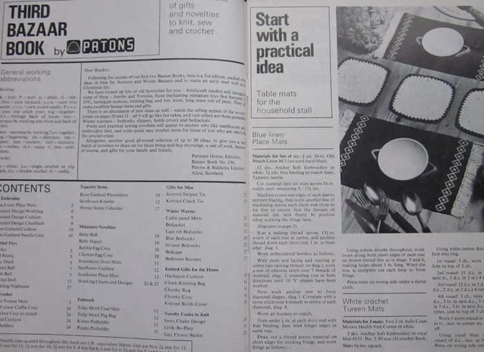 Patons Bazaar Toys Knitting Pattern Book - Etsy