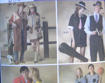 Simplicity Easy No Sew Adult Costume Ninja Zombie Pattern 8641 | Etsy