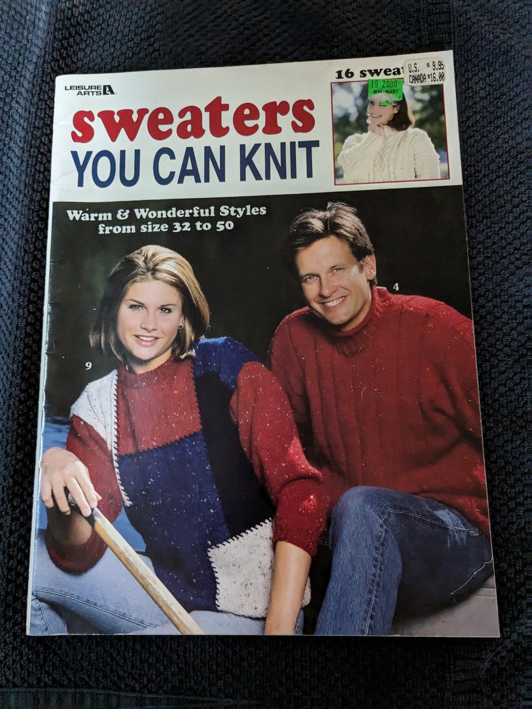 Sweaters You Can Knit Pattern Book by Leisure Arts - Etsy
