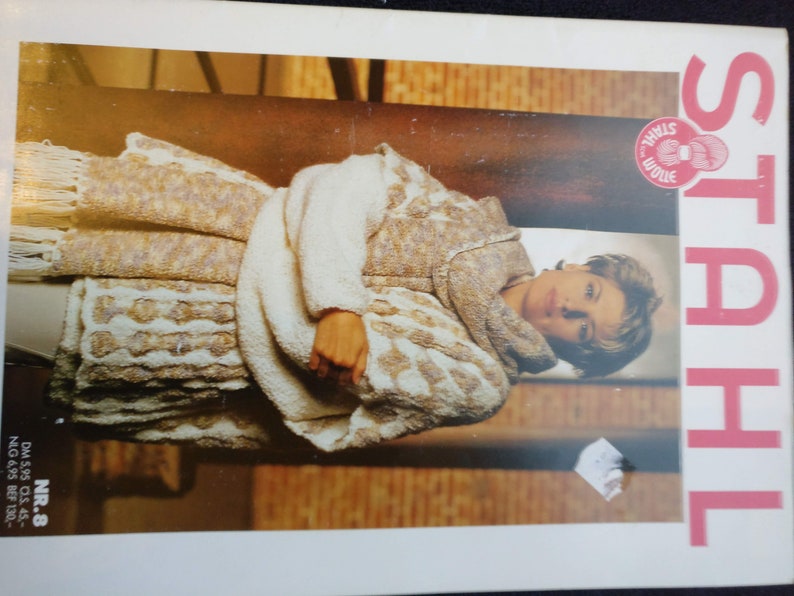 Stahl Knitting Pattern Magazine 8 - Etsy