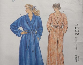 Kwik Sew Robe Pattern - Etsy