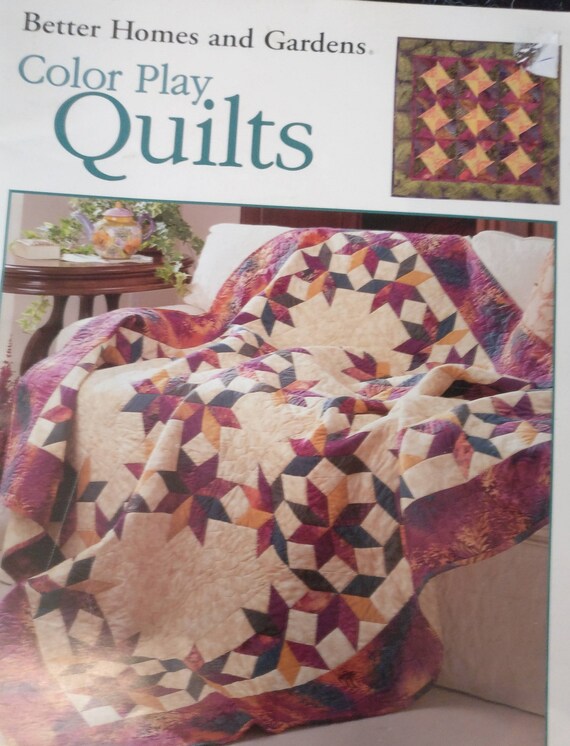 Color Play Quilt Pattern Book by Better Homes and Gardens - Etsy
