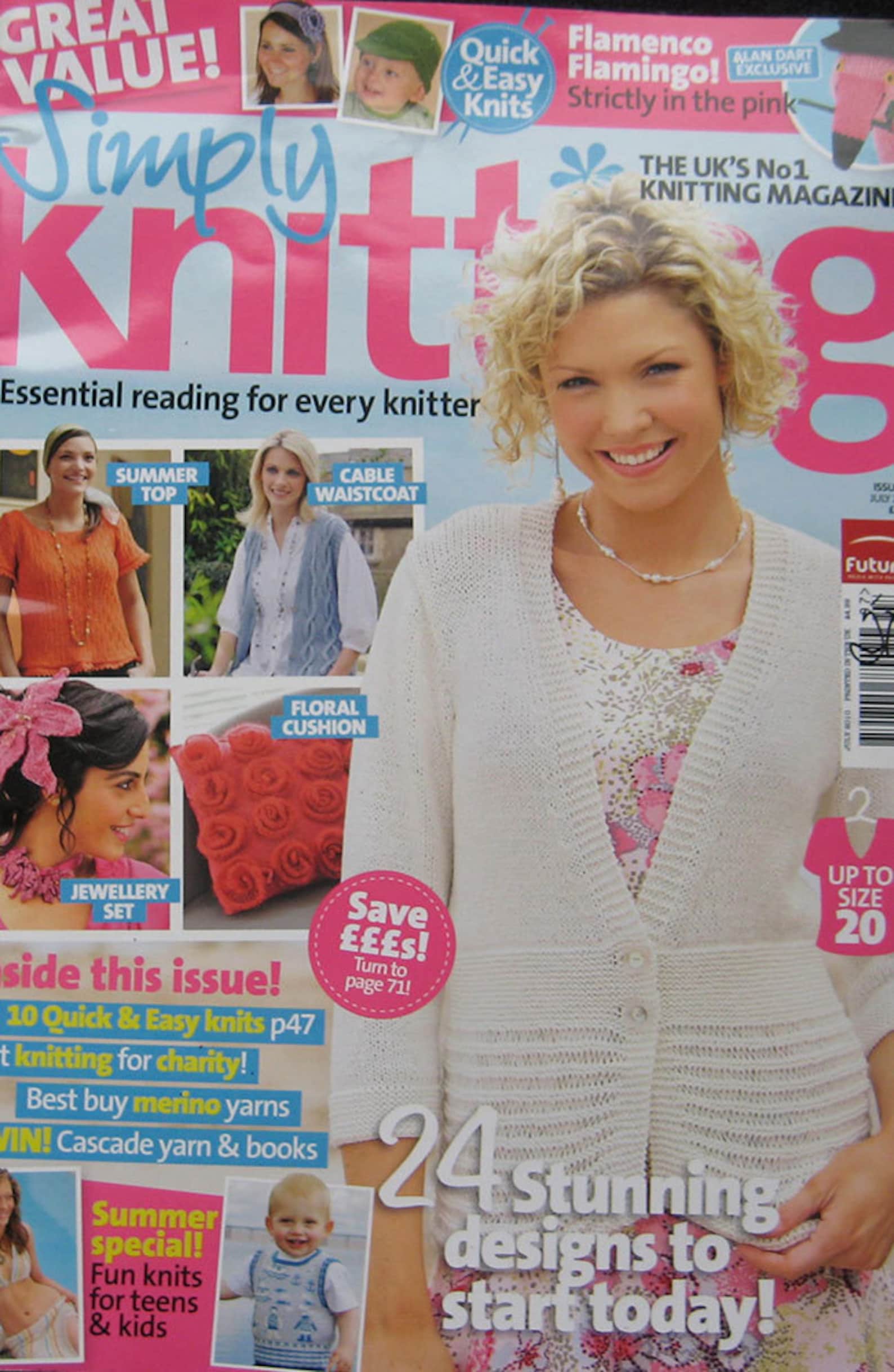 Simply Knitting Pattern Magazine UK - Etsy