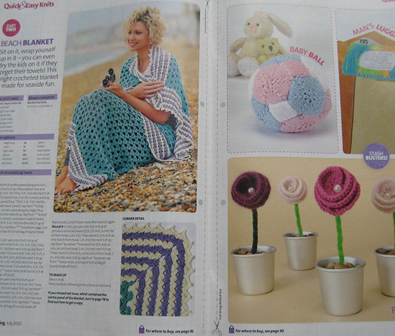 Simply Knitting Pattern Magazine UK - Etsy